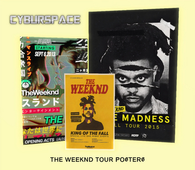Second Life Marketplace - {CBS} The Weeknd Tour Posters