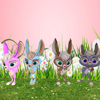 Second Life Marketplace - Animesh Cartoon Bunny, AO Companion & Dancer