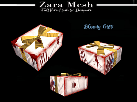 Second Life Marketplace - ZM - Bloody Gift - FULL PERM MESH