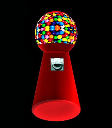 Second Life Marketplace - Gumball Machine (Red)