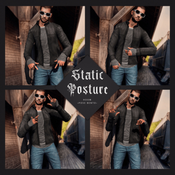 Second Life Marketplace - . Static Posture . BENTO POSE HOOM