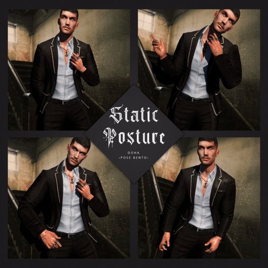Second Life Marketplace - . Static Posture . BENTO POSE DOHA