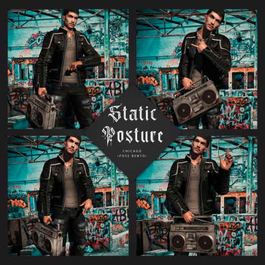 Second Life Marketplace - . Static Posture . BENTO POSE CHICAGO