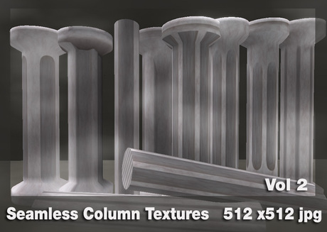 Second Life Marketplace - Seamless Column Textures - Value Pack