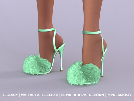 Second Life Marketplace - $NT Ostrich Heels FATPACK