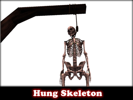 Second Life Marketplace - Hung Skeleton