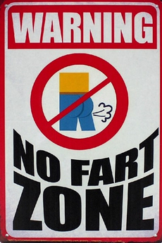 Second Life Marketplace - Silly sign-No Fart Zone