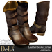 Second Life Marketplace - =DeLa*Men= Leather boots "Carine" Brown
