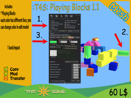 Second Life Marketplace - :T4S: Playing Blocks