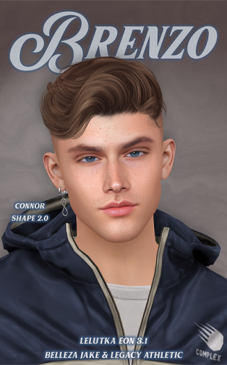 Second Life Marketplace - -Brenzo- Connor Shape V2 Lelutka Eon 3.1