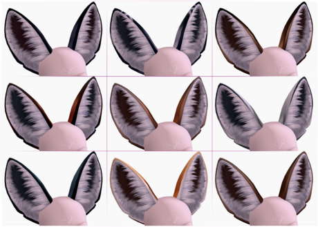 Second Life Marketplace - [Bykee] Fox Ears - Natural Colors - Texture ...