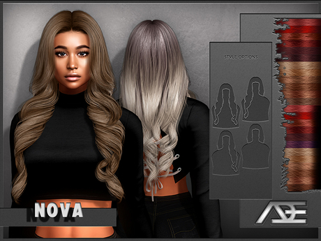 Second Life Marketplace - Ade - Nova Hairstyle (Reds)