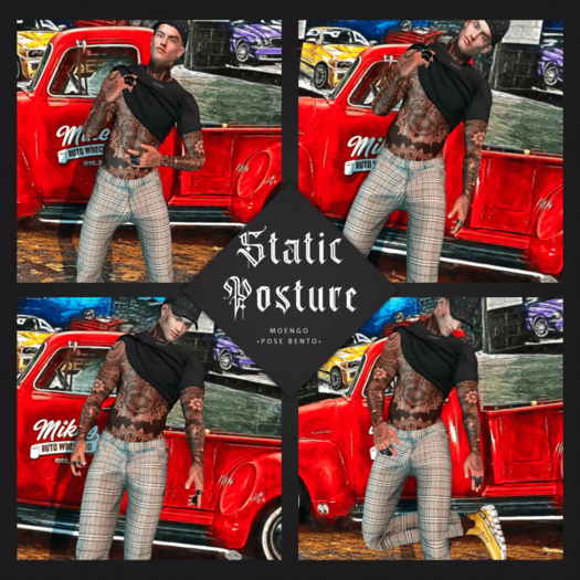 Second Life Marketplace - . Static Posture . BENTO POSE MOENGO
