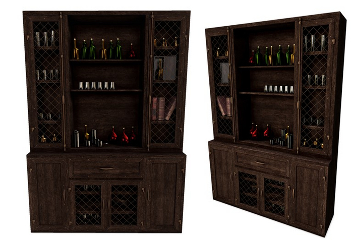 Second Life Marketplace - [ zerkalo ] Gaming Room Gacha - Bar - RARE