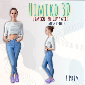 Second Life Marketplace - Himiko-3d.Cute girl (Add)