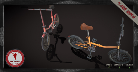 Second Life Marketplace - (Efe Design) Realistic Bike Fatpack Fullperm