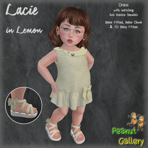 Second Life Marketplace - Peanut Gallery Lacie Lemon