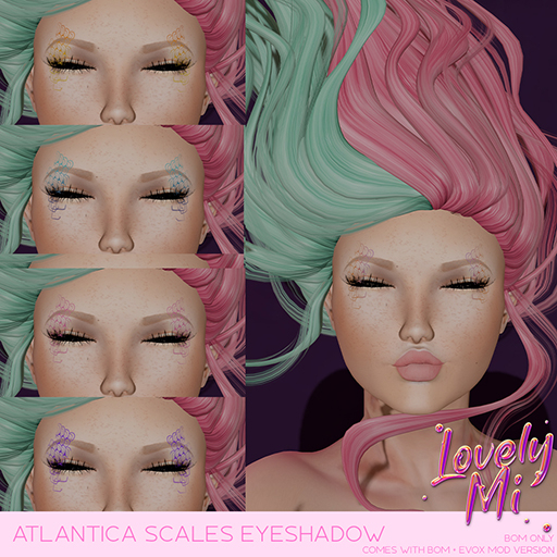 Second Life Marketplace - Lovely Mi - Atlantica Scales Pack