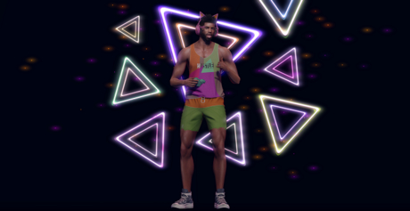 Second Life Marketplace - ACT5-830-Gamer Hang Loose Pose BOXED