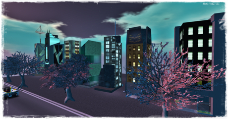 Second Life Marketplace - Highrise Bldg Set 1 FS