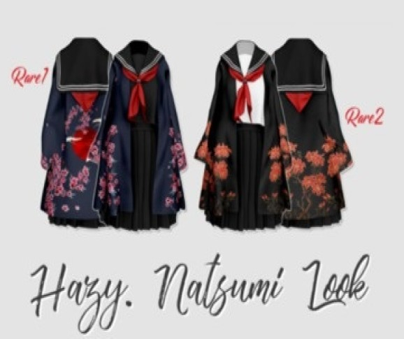 Second Life Marketplace - Hazy. Natsumi Look. S RARE2