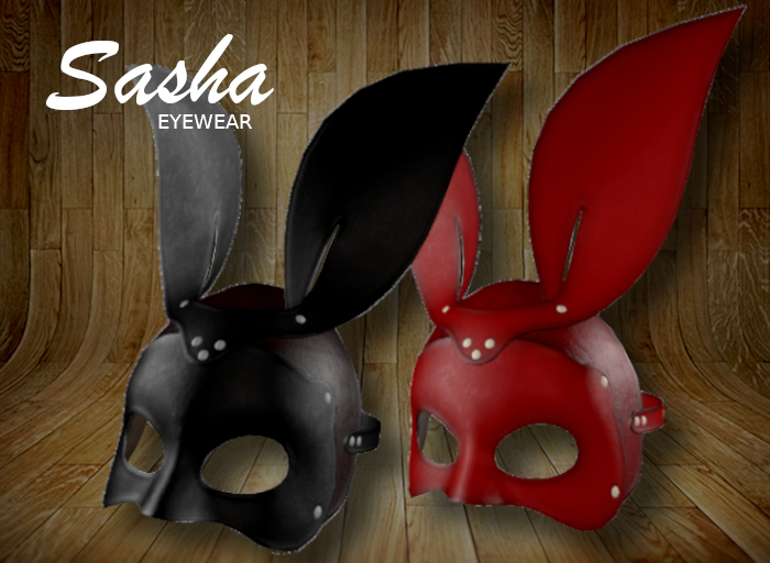 Second Life Marketplace - Bad Bunny Leather Masks by Sasha Eyewear