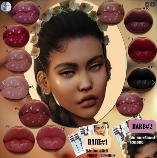 Second Life Marketplace - SPIRIT Skins - Conda Skin #2 [Genus] RARE