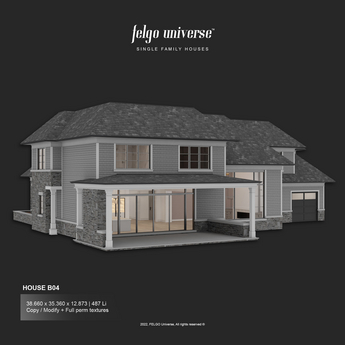 Second Life Marketplace - FELGO Universe // House - B04