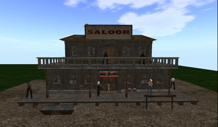 Second Life Marketplace - Saloon shooting game