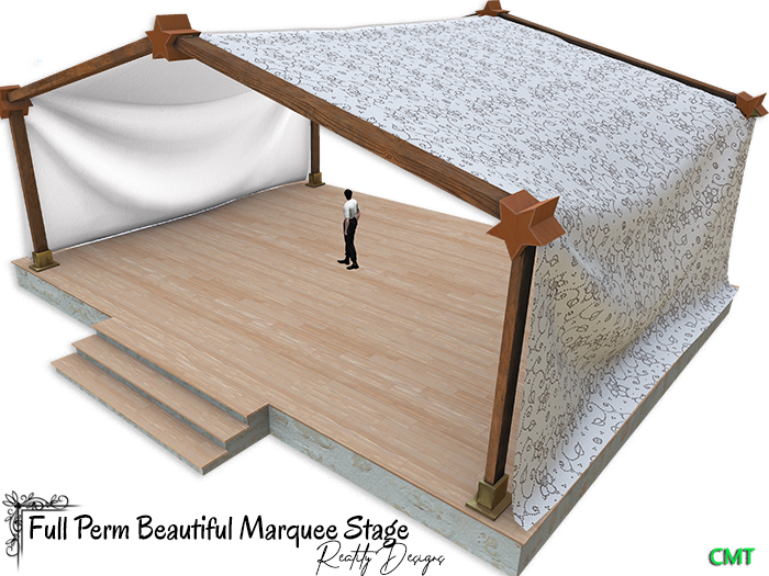 Second Life Marketplace - Full Perm beautiful Marquee Stage