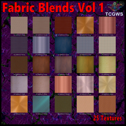 Second Life Marketplace - FP Texture Set Fabric Blends V1