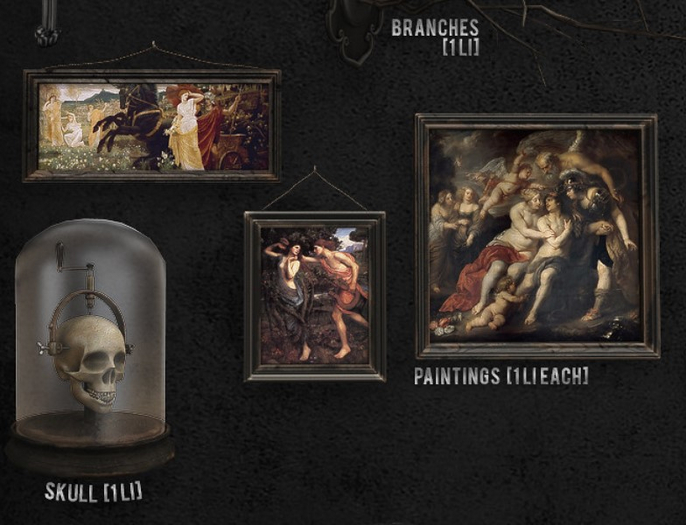 Second Life Marketplace - .random.Matter. - Paint It Black - Old ...