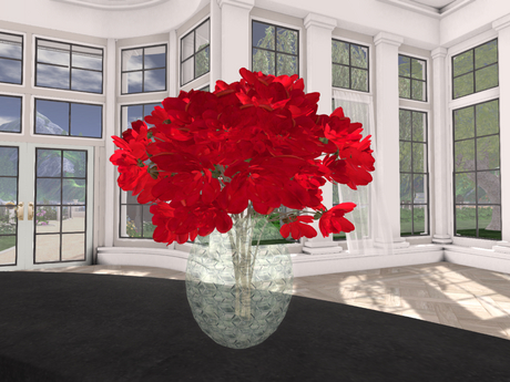 Second Life Marketplace - SweetPearl Fusion - Red Spring Flowers