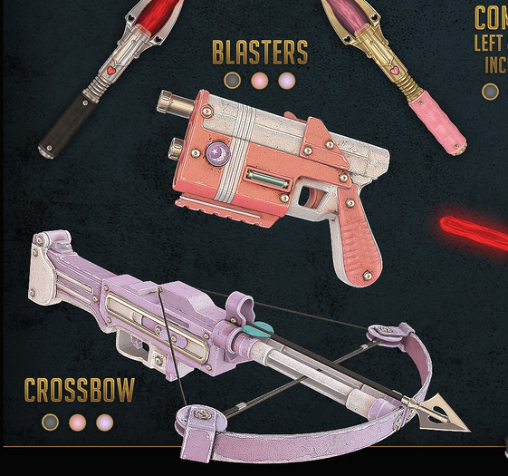 Second Life Marketplace - .random.Matter. - Star Craft - Crossbow [Black]