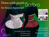 Second Life Marketplace - Slavia - Dress with pearls Barbra Kupra ...