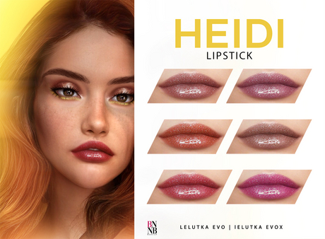 Second Life Marketplace - BNNB MAKEUP DEMO: Heidi Lipstick