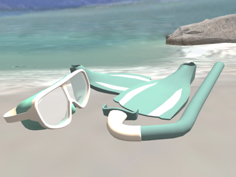Second Life Marketplace - SweetPearl Fusion - Snorkel Gear Mint