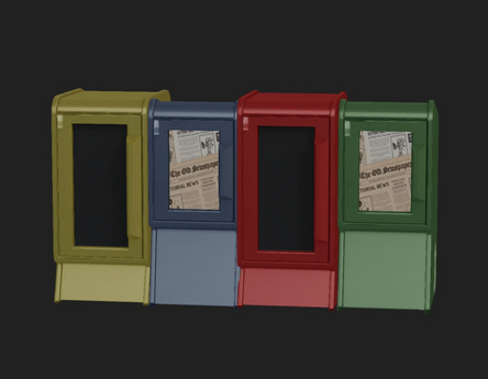 Second Life Marketplace - MINIMAL - Shopping Street Boxes 07