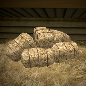 Second Life Marketplace - *** Hay Bales - V6 - Low LI multi-face Mesh ...
