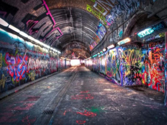 Second Life Marketplace - Graffiti Tunnel Texture