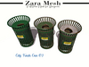 Second Life Marketplace - ZM - Urban - City Trash Can V2 - FULL PERM MESH