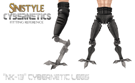 Second Life Marketplace - SiniStyle "NK-13" Cybernetic Legs