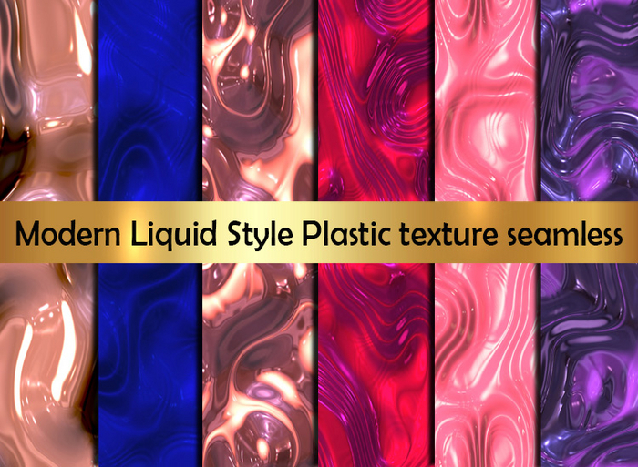 Second Life Marketplace - Modern Liquid Style Plastic texture seamless v. 1