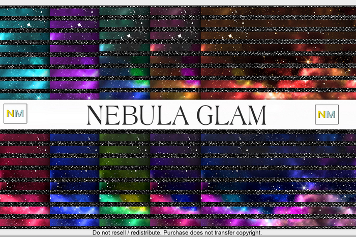 Second Life Marketplace - Nebula Glam 10 Seamless Artistic Abstract ...