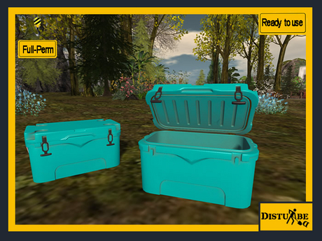 Second Life Marketplace - ::DisturbeD:: Wild Camping - Cooler Box ...