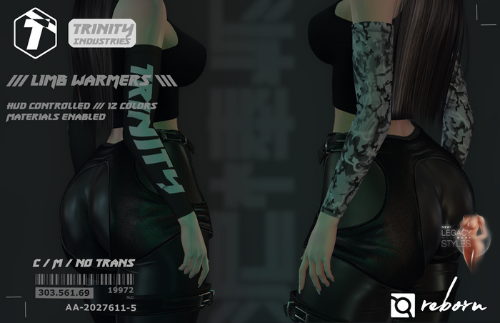 Second Life Marketplace - /Trinity\ Limb Warmers