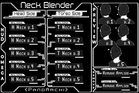 Second Life Marketplace - NECK BLENDER | COSMETIC | SLUV | Omega + BoM ...