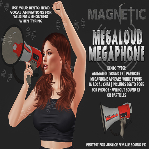 Second Life Marketplace - Magnetic - Megaloud Megaphone