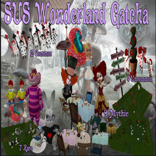 Second Life Marketplace - SUS Wonderland Gatcha ULTRARARE 1