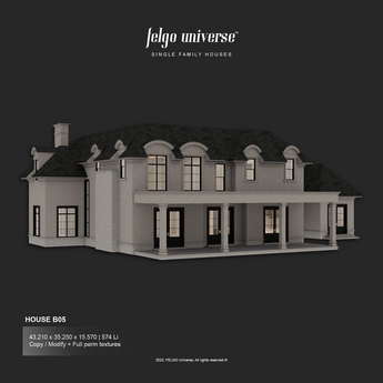 Second Life Marketplace - FELGO Universe // House - B05